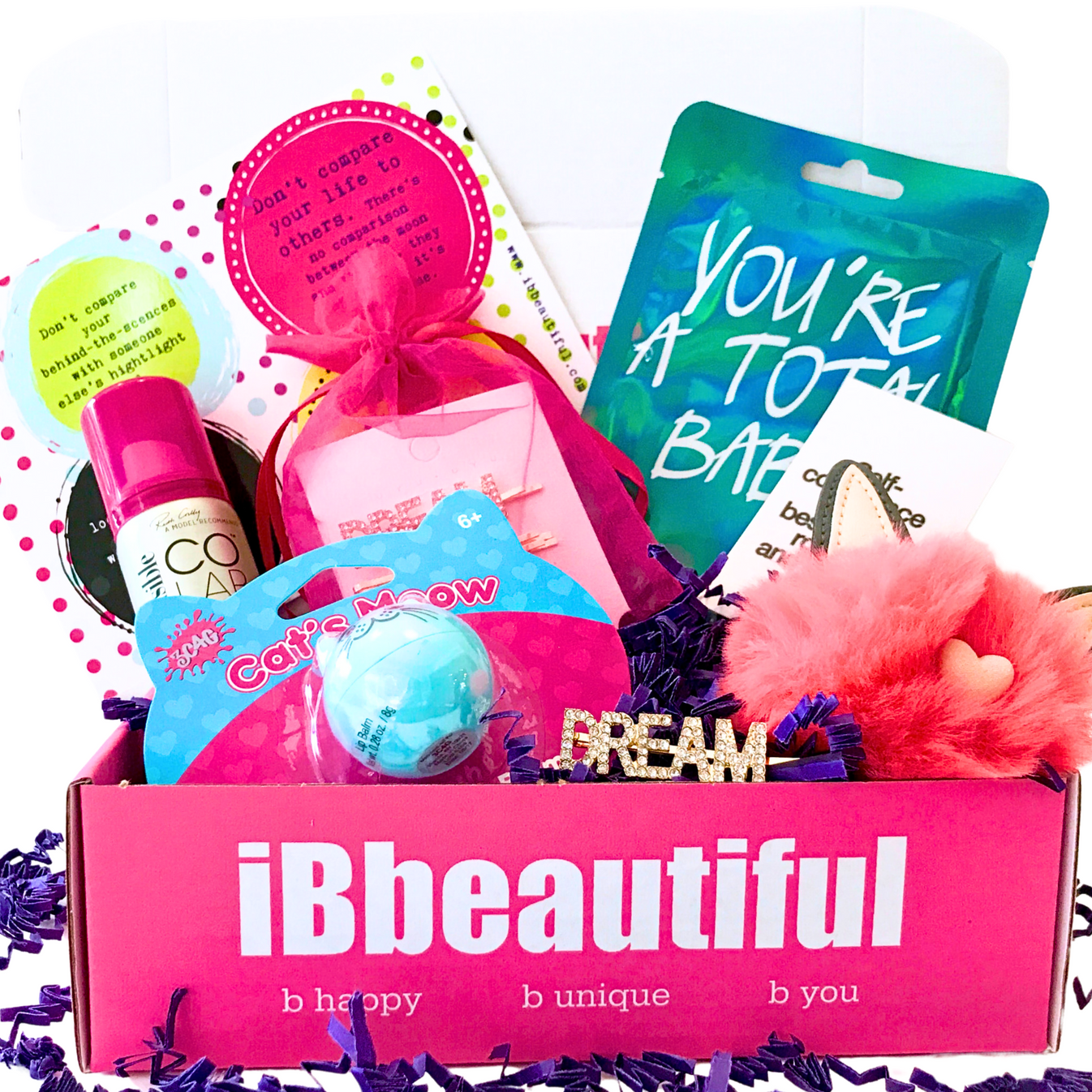 iBbeautiful 3 Month Subscription box for Girls Ages 6-12