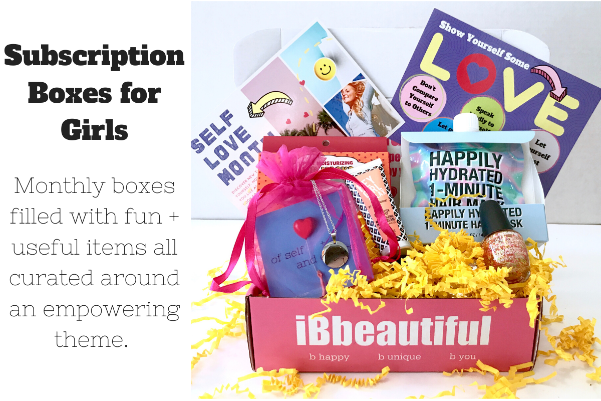Best Subscription Box for Girls - Teen and Tween Girls Ages 6 - 15
