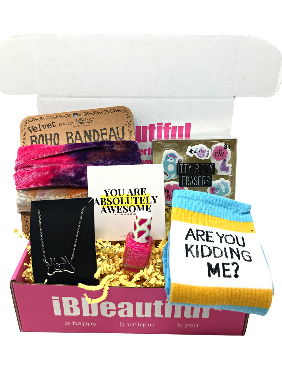 iBbeautiful Teen and Tween Subscription Boxes for girls